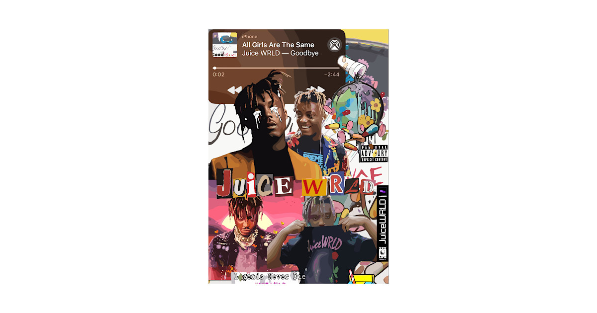Juice Wrld Design Colection - Juice Wrld - T-Shirt | TeePublic