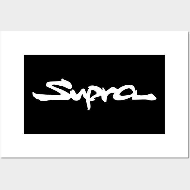 Toyota Supra logo - Toyota Supra Logo - Posters and Art Prints | TeePublic