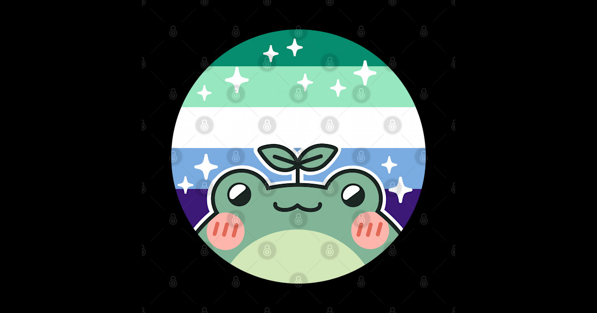 Gay MLM Pride Frog | LGBTQ Flag - Lgbtq - Sticker | TeePublic