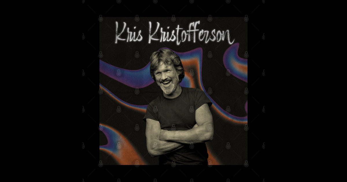 Kris Kristofferson - Kris Kristofferson - Sticker | TeePublic