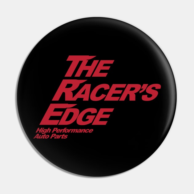 The Racer's Edge V2 (Red) - Fast And Furious Movie - Pin | TeePublic