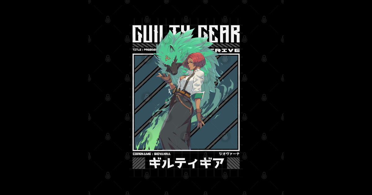 Giovanna - Guilty Gear Strive - Guilty Gear Strive - Sticker | TeePublic