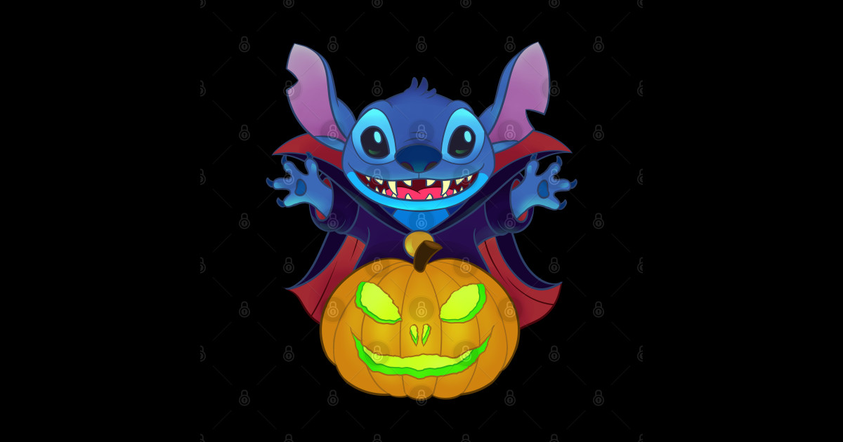 Vampire Alien - Stitch - Sticker | TeePublic