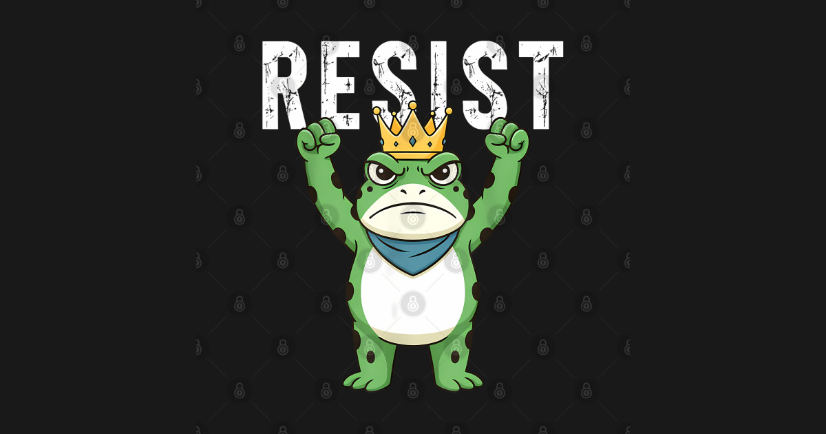 Frog Resist Portland Frog Protest Portland Frog Activist - Frog Resist ...