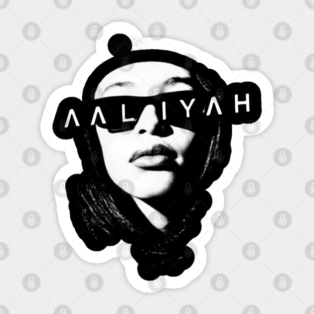 AAliyah Black Art - Aaliyah - Sticker | TeePublic