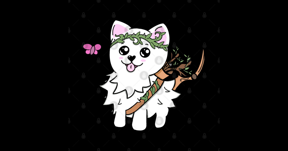 Pomeranian DND Ranger | or Druid | Fantasy Art | DND Dogs - Dnd ...