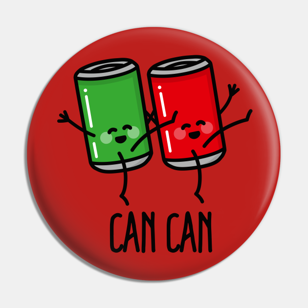 Can-can dancers pun Burlesque funny dancing soda cans doodle - Can Can ...