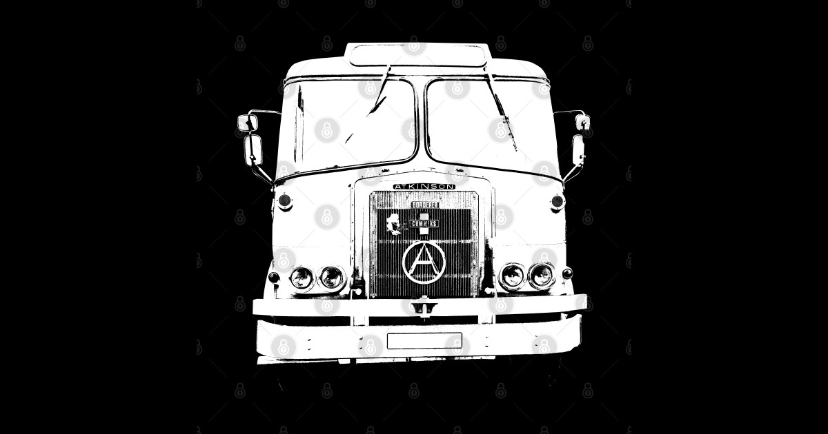 Atkinson Borderer classic British heavy lorry white - Atkinson ...