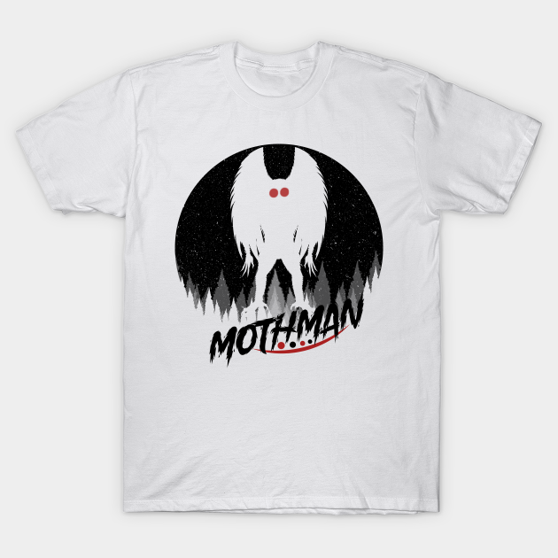 Mothman Silhouette - Cryptid - T-Shirt | TeePublic