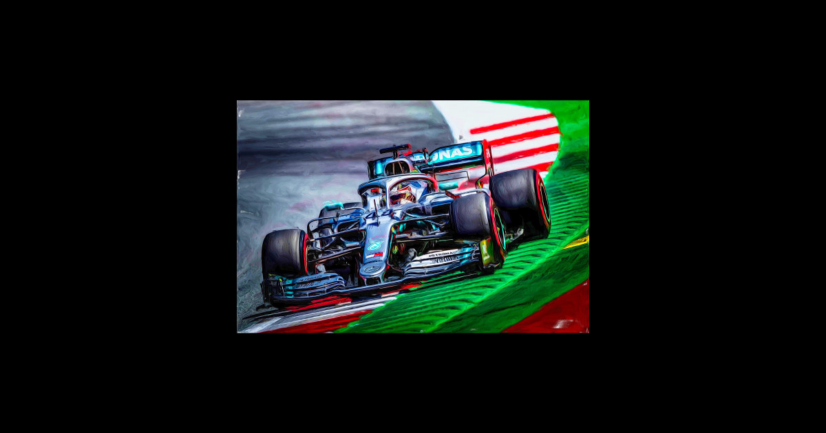 Lewis Hamilton - Start Number 44 - Lewis Hamilton - Sticker | TeePublic