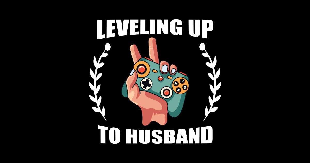 Leveling Up To Husband Gift Idea - Leveling Up To Husband - Sticker ...
