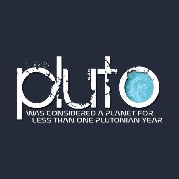 Poor Pluto - Nasa Pluto - T-Shirt | TeePublic