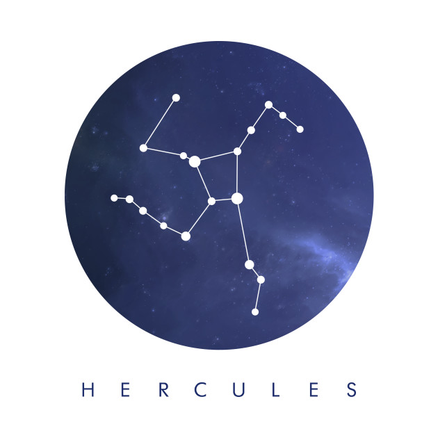 Hercules Constellation - Hercules - T-Shirt | TeePublic