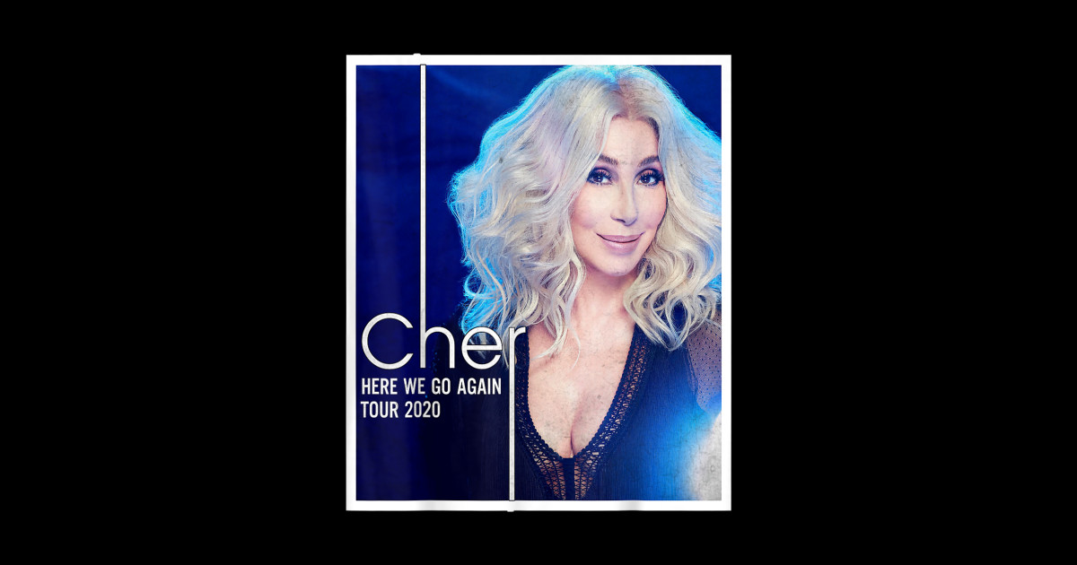 Retro Cher's Love Musician Tour - Cher - Sticker | TeePublic
