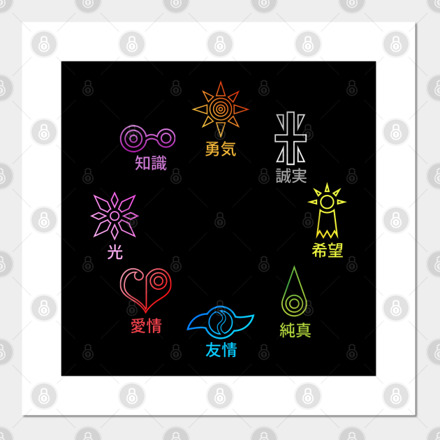 Digimon Crest - Crest Symbol - Posters and Art Prints | TeePublic