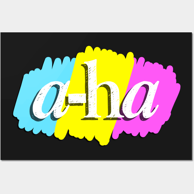 a-ha - A Ha - Posters and Art Prints | TeePublic