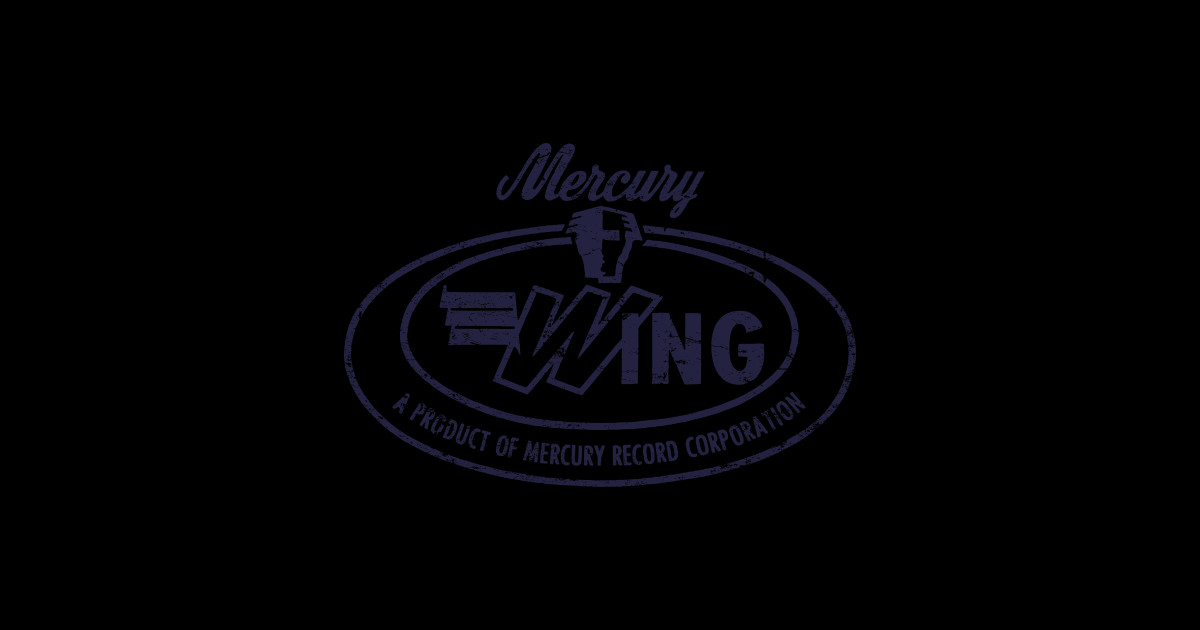 Wing Records - Defunct Record Label - Sticker | TeePublic