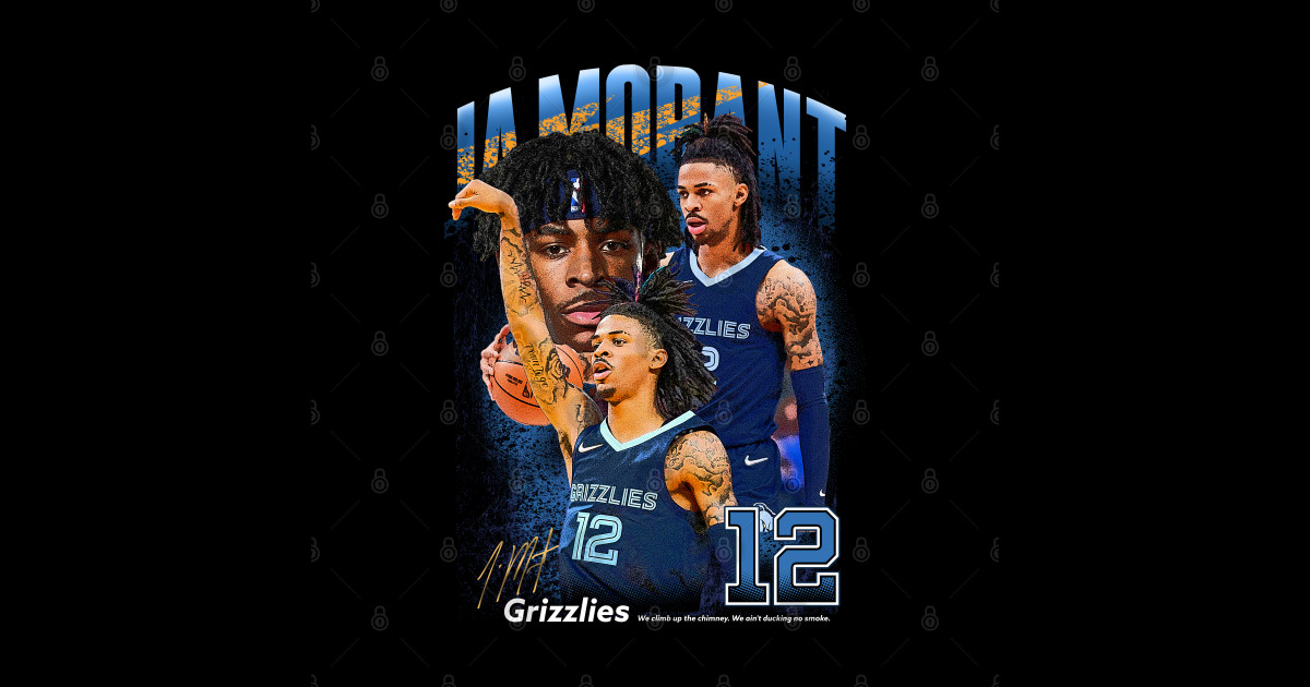 Ja Morant - Ja Morant - Sticker | TeePublic