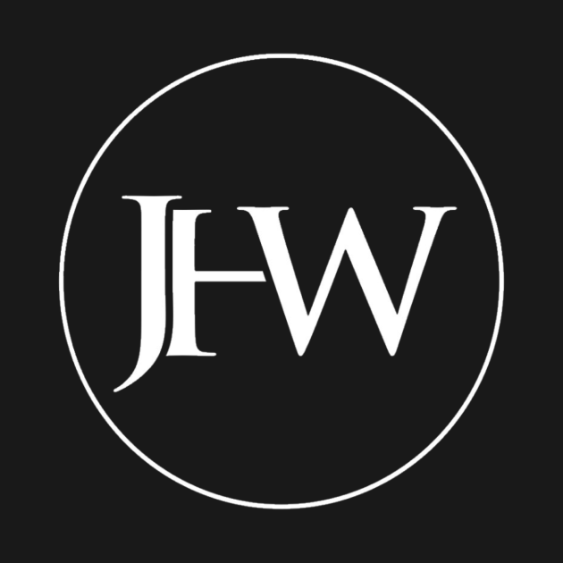 JHW logo white - Reporter - Hoodie | TeePublic