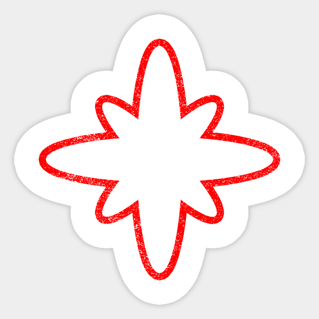 Captain Atom Logo - Superheroes - Sticker | TeePublic