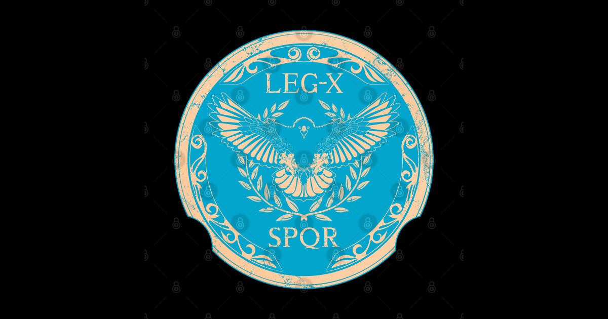 Legio X - Spqr - Sticker | TeePublic