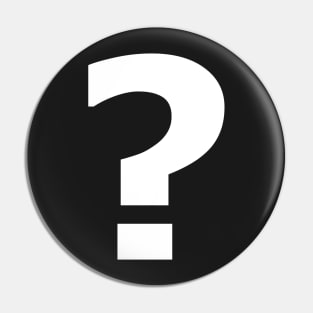 Confused Question Mark Pattern Pins and Buttons for Sale | TeePublic