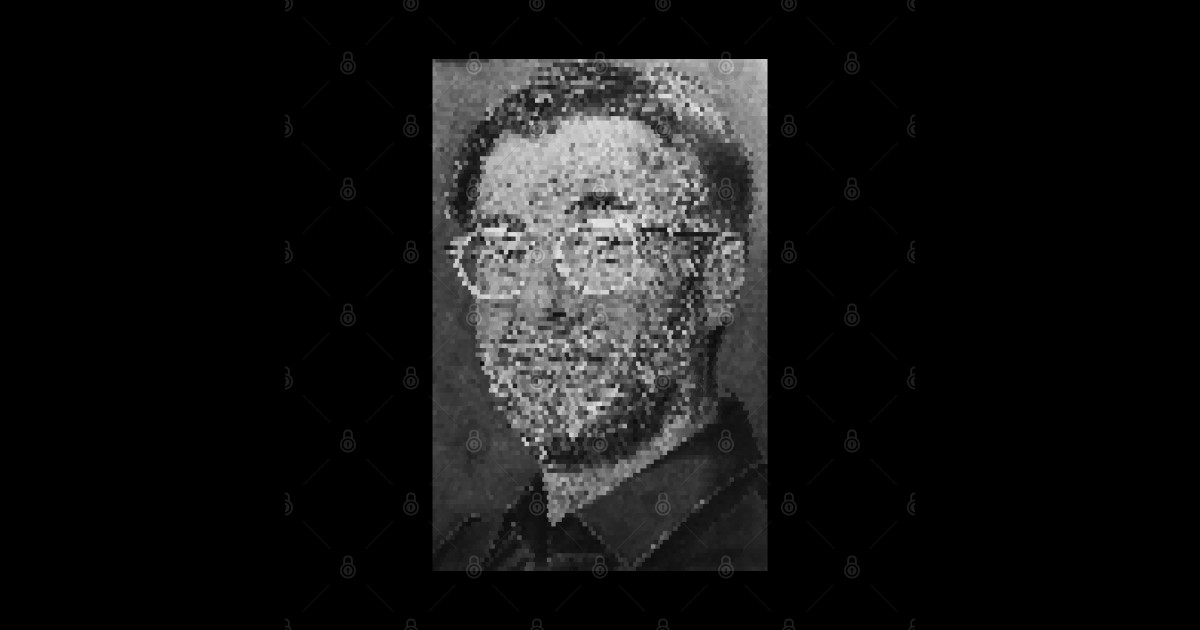 Jurgen Klopp pixel pencil sketch - Jurgen Klopp - Sticker | TeePublic