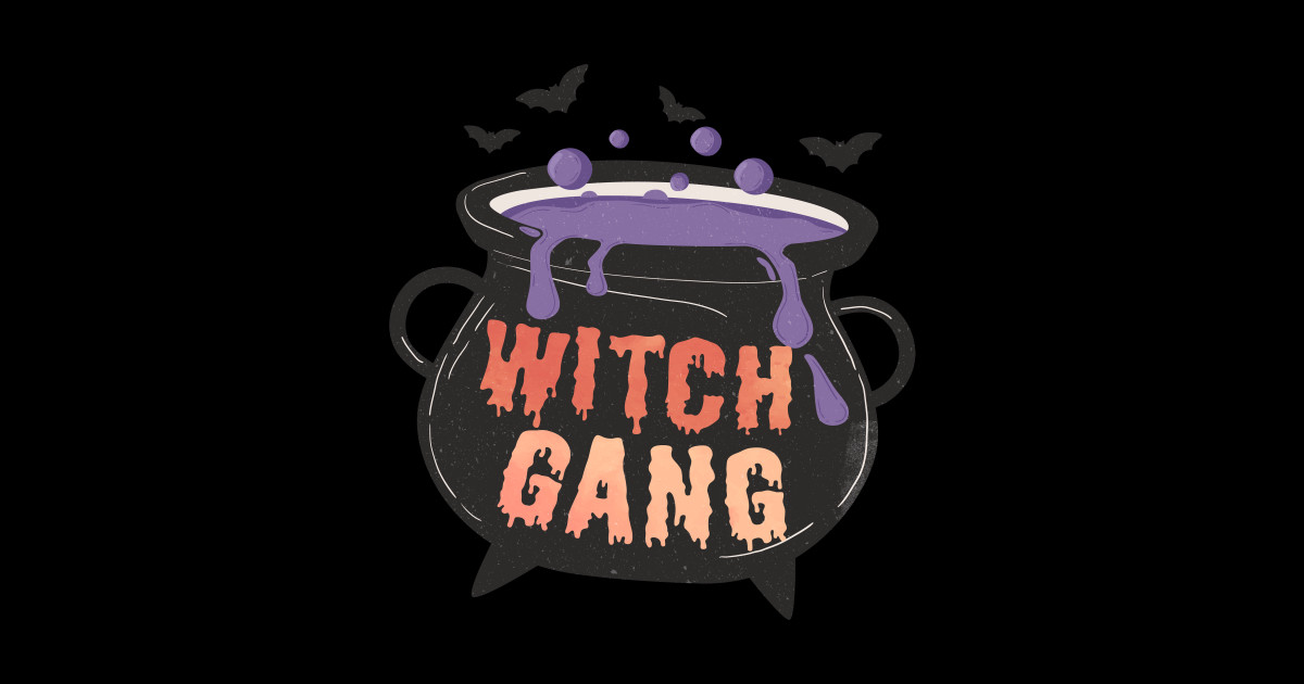 Witch Gang Halloween - Halloween - Sticker | TeePublic