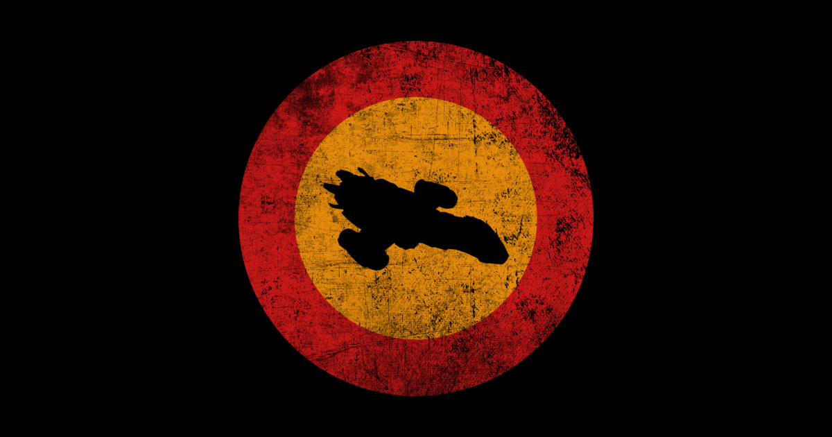 Firefly Serenity Ship Silhouette - Firefly - T-Shirt | TeePublic