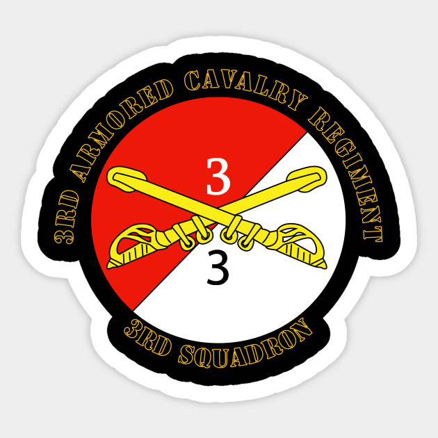 3rd Squadron - 3rd Armored Cavalry Regiment with Text - 3rd Squadron ...
