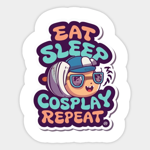Cosplay Maker - Cosplay - Sticker | TeePublic