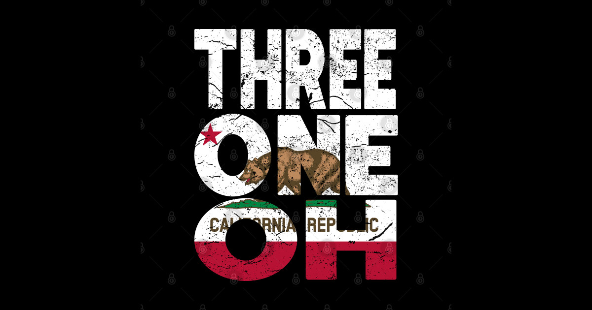 California Area Code 310 California Republic Flag - California Republic ...