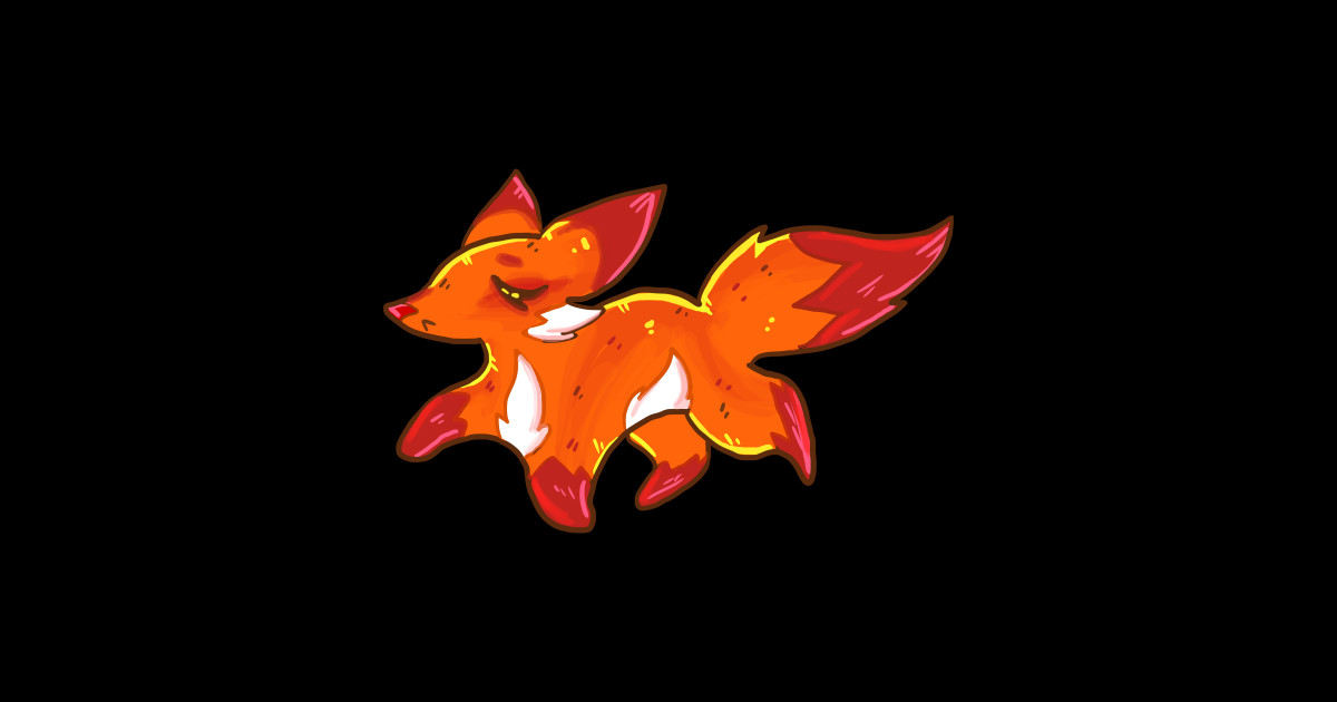 Chibi Fox - Fox - Sticker | TeePublic