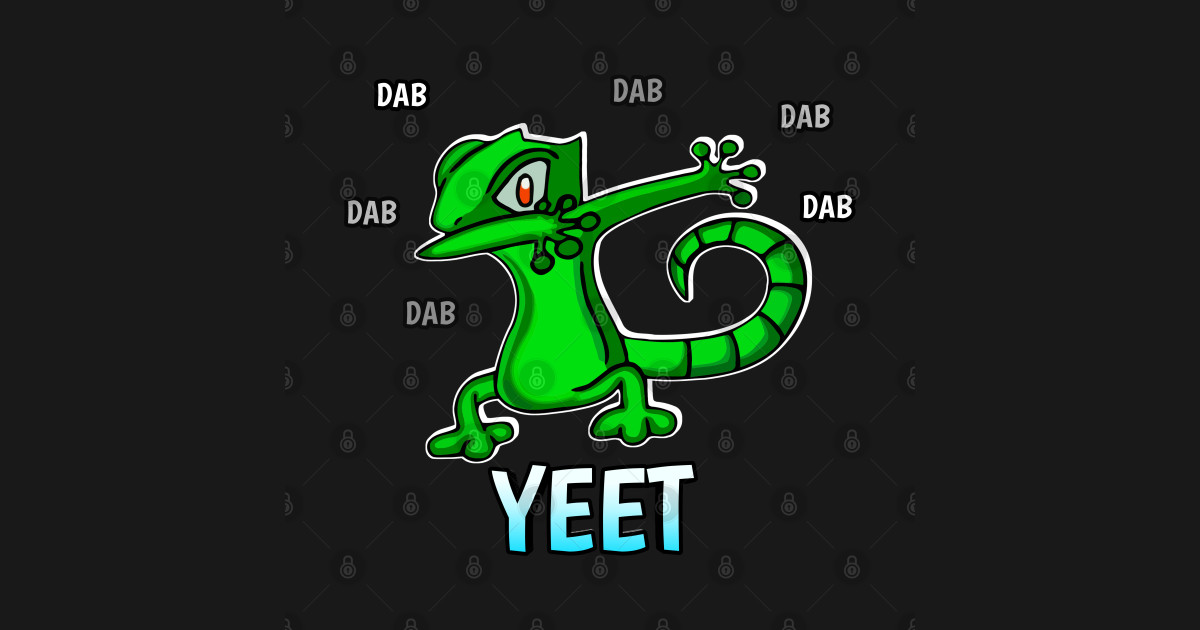 Yeet Dab - Dabbing Trendy Dance Emote Meme - Autumn Fall Kids Teens ...
