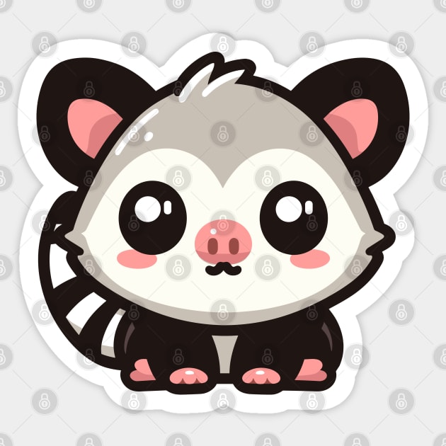 cute Possum - Possum - Sticker | TeePublic