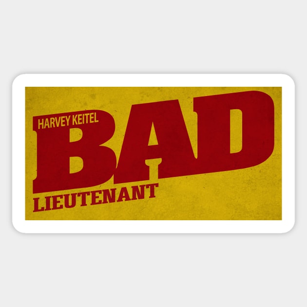 Bad Lieutenant - Harvey Keitel - Sticker | TeePublic