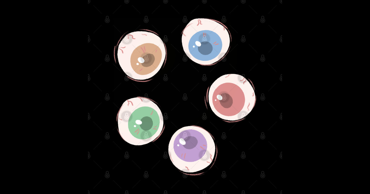 Eyes! - Halloween Gifts - Sticker | TeePublic
