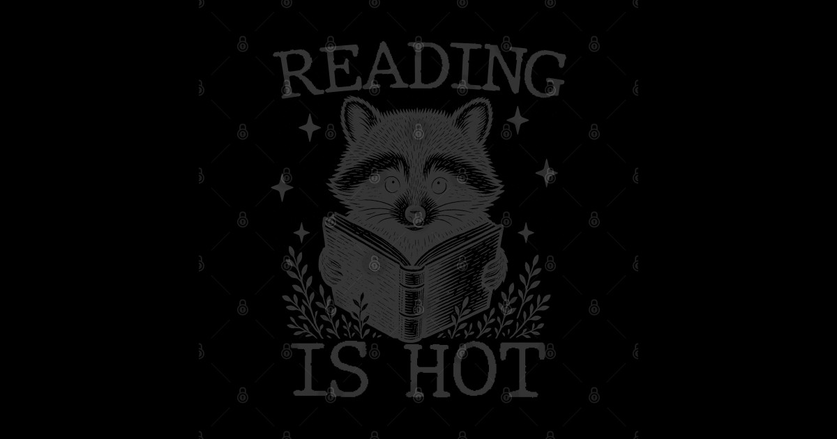 Reading Is Hot - Iconic Slogan T-shirt, 90s Aesthetic Vintage Tee, Dark ...