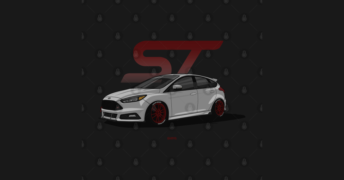 Hot Hatch Focus ST T-Shirt (W/R) - Focus St - T-Shirt | TeePublic