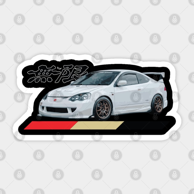 INTEGRA Championship White type r DC5 - Integra Type R - Sticker ...