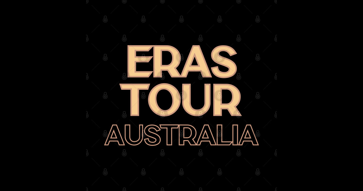 Eras Tour Australia - Eras Tour - Sticker | TeePublic