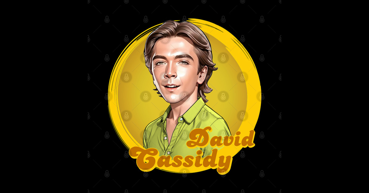 David Cassidy - David Cassidy - Sticker | TeePublic