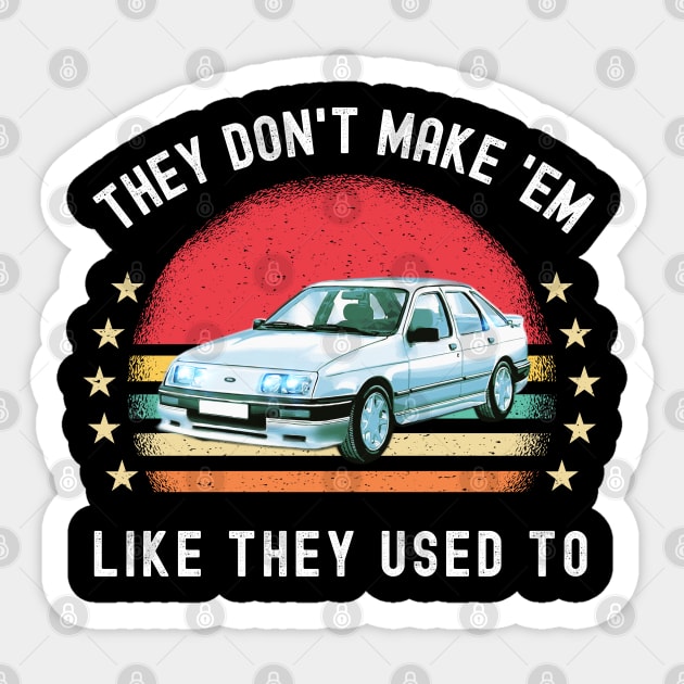 Retro 80s Vintage Car - 80s Car - Sticker | TeePublic