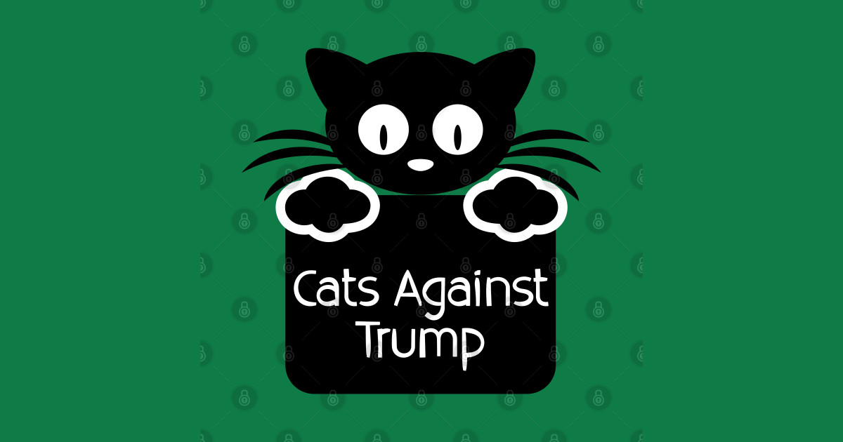 Protest Cat: Cats Against Trump - Cats Against Trump - Kids T-Shirt ...