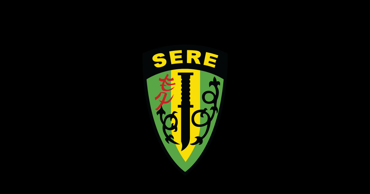 Survival Evasion Resistance Escape SERE School - Sere School - T-Shirt ...