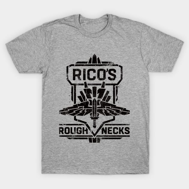 Rico's Roughnecks - Starship Troopers - T-Shirt | TeePublic