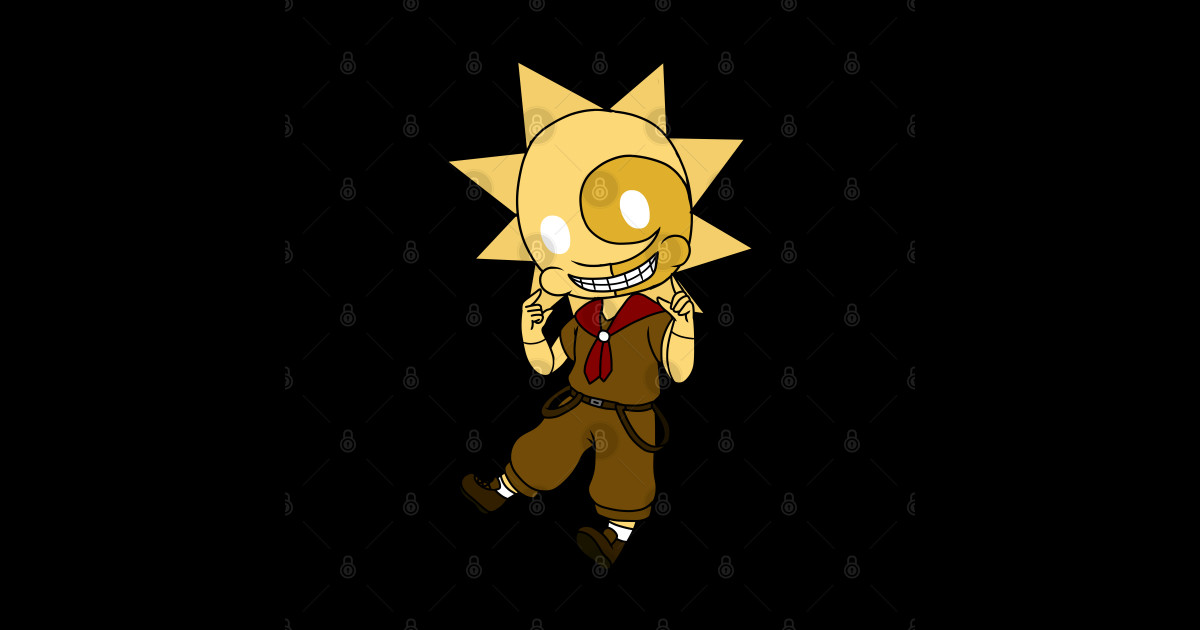 sundrop scout chibi - Fnaf - Sticker | TeePublic