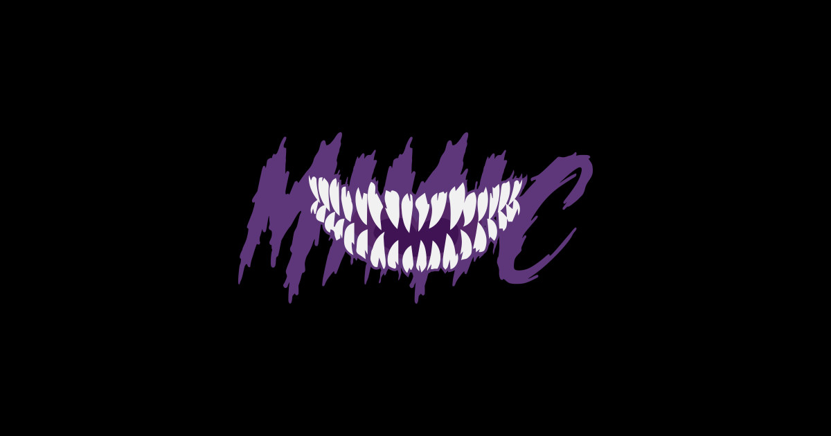 Mimic Purple Text - Mimic - Sticker | TeePublic