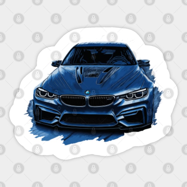 BMW M3 GTR - Bmw - Sticker | TeePublic