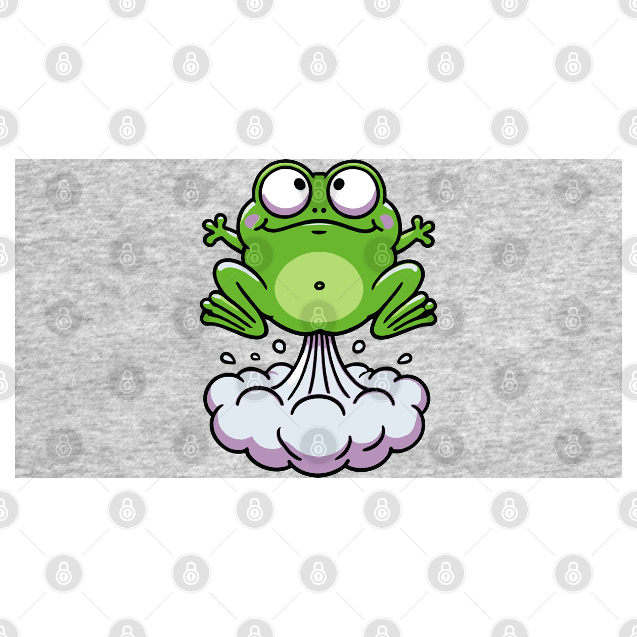 Frog farts - Farting - T-Shirt | TeePublic